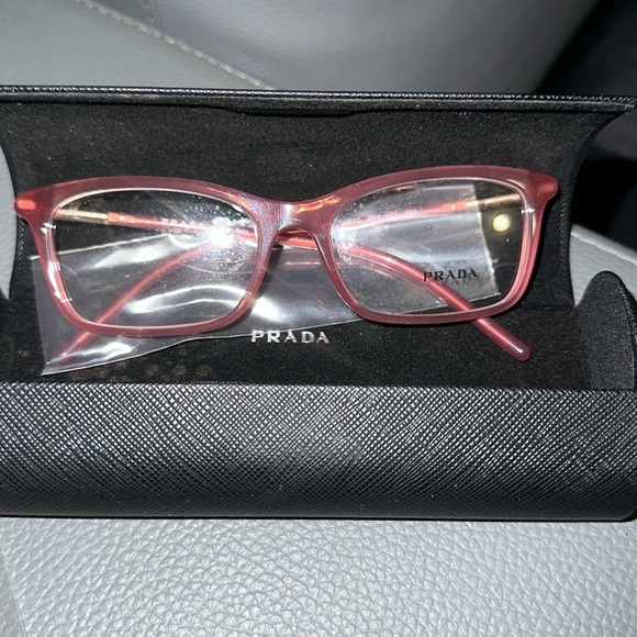 Prada | Accessories | Brand New Pink Prada Eyeglasses Vpr6w | Poshmark
